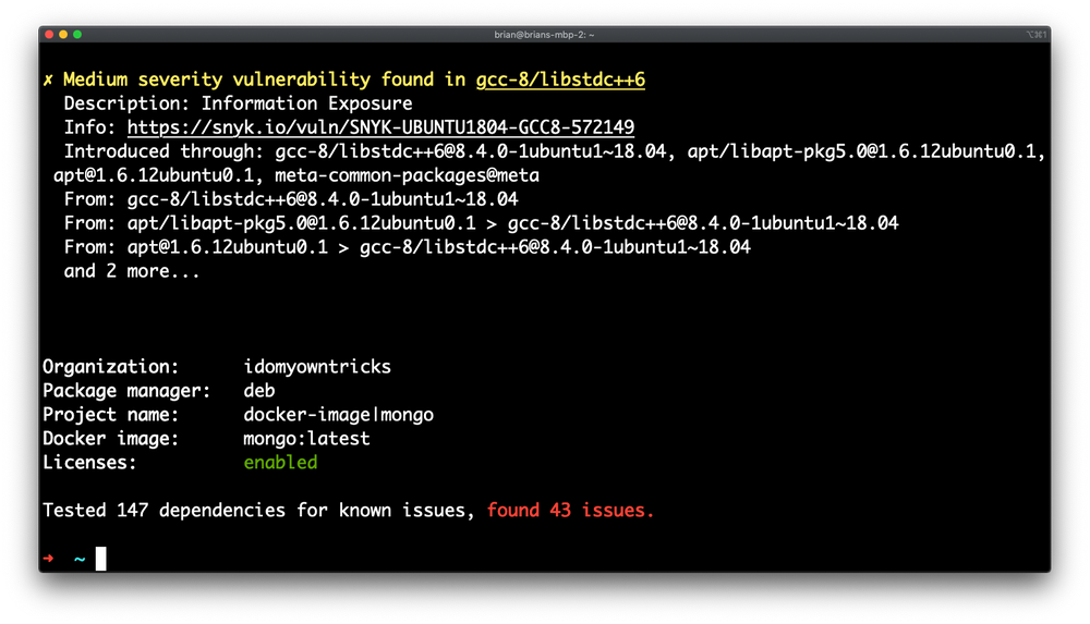 How to use Docker Security Scan Locally How to use Docker Security Scan Locally